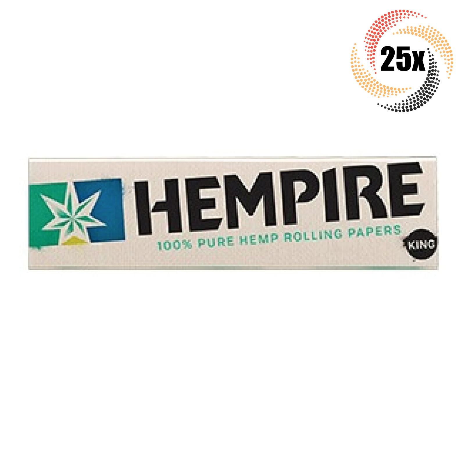 25x Packs Hempire King Size Rolling Papers | 33 Papers Each | + 2 ...