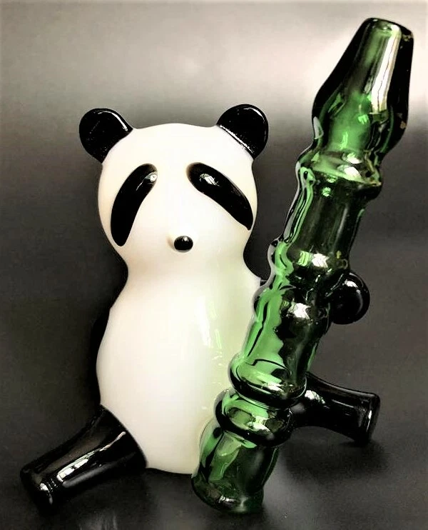 Small Flat Glass Tobacco Pipes