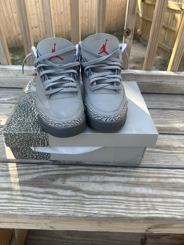 Size 12 - Jordan 3 Retro Mid Cool Grey | eBay