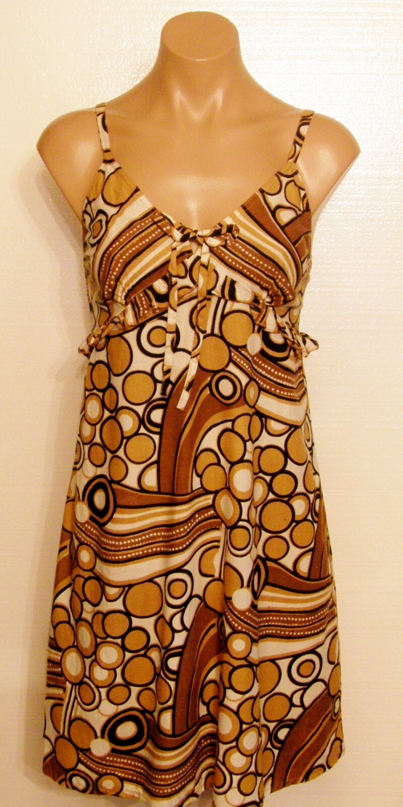 #7302 CUTE!! NEW W/$48 TAGS 'CYNTHIA MEHRA' JUNIORS DRESS ADJ. STRAP ...