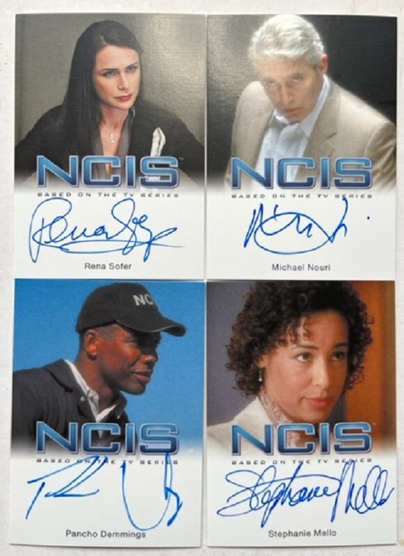 2023 NCIS Autographs Expansion Packs Master Set, 12 Cards by ...