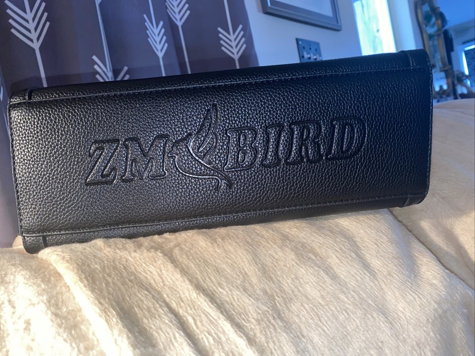ZMBIRD Large Leather Tote Shoulder Bag Handbag Purse Black NWOT | eBay