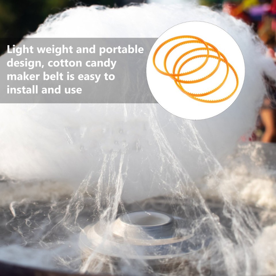 4 Pcs Cotton Candy Machines Belts for Part Making Accessories Maker ...