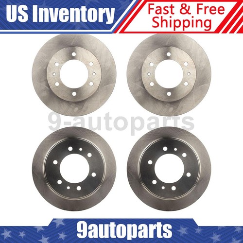 Front & Rear Disc Brake Rotors for 2006 2007 2008 2009 2010 Hummer H3 ...