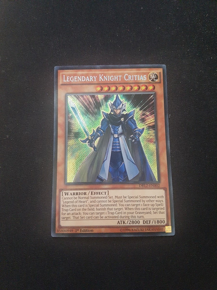 Yugioh Legendary Knight Critias Yu Gi Oh! And Plato — Vive Le Weeb