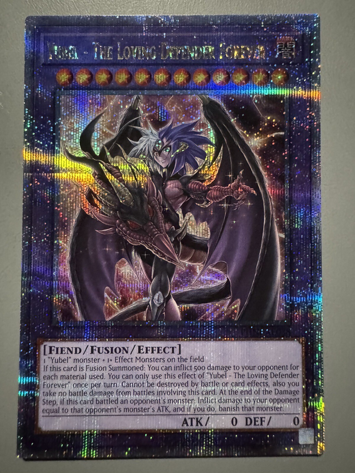 YUGIOH YUBEL - THE LOVING DEFENDER FOREVER ASIA ENGLISH PHNI 25TH FOIL ...