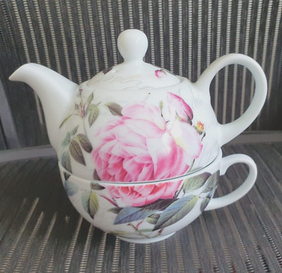 Creative Tops Rose Tea for One - Teapot and Cup Set | eBay UK