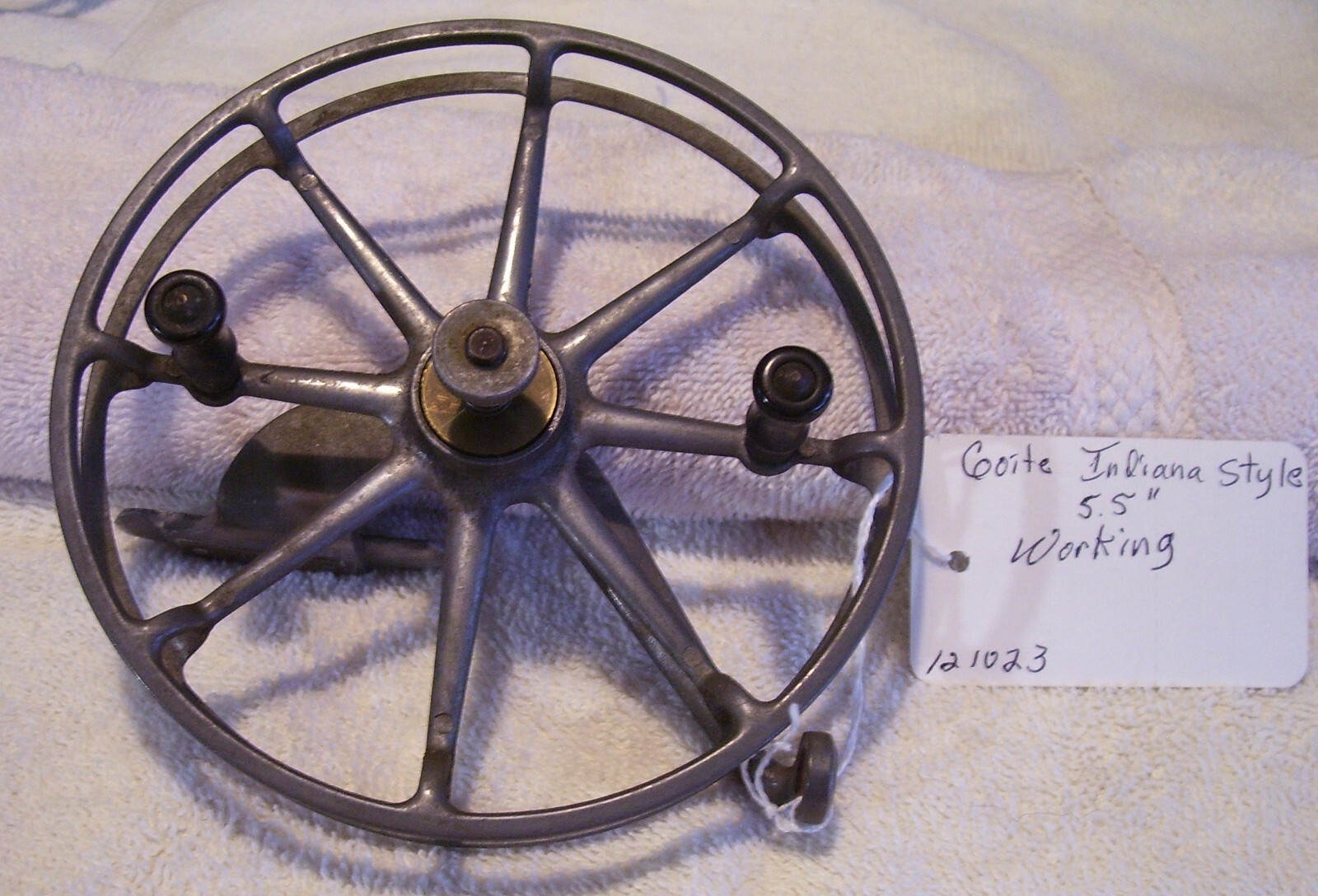 121023 GO-ITE GOITE INDIANA STYLE REEL 5.5X3/4" TOUGH FIND | eBay