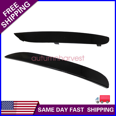 2x Front Bumper Moulding Trims 51118047727 For BMW 7 Series F01 F02 ...
