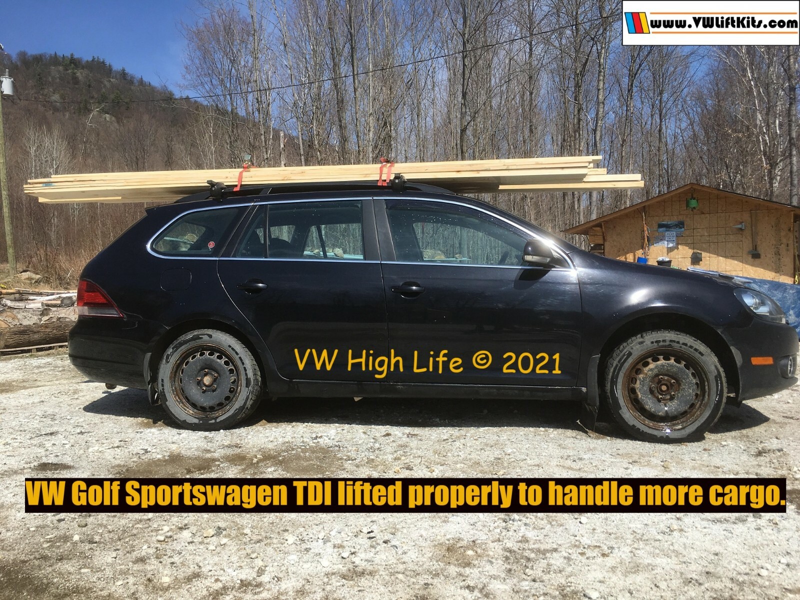 Lift Kit for VW Golf Sportwagen MK6 Jetta Wagon TDI MK5 Suspension ...