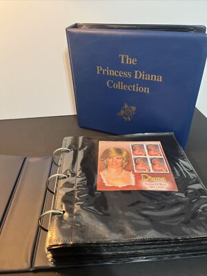 Princess Diana Stamp Collection Vintage, Great Shape, Beautiful Artwork ...