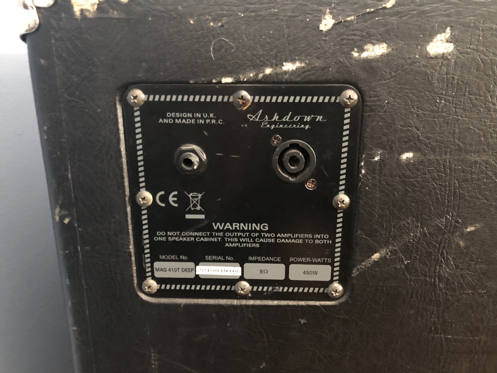 Ashdown MAG 410T DEEP Bass Cabinet 450W | eBay UK