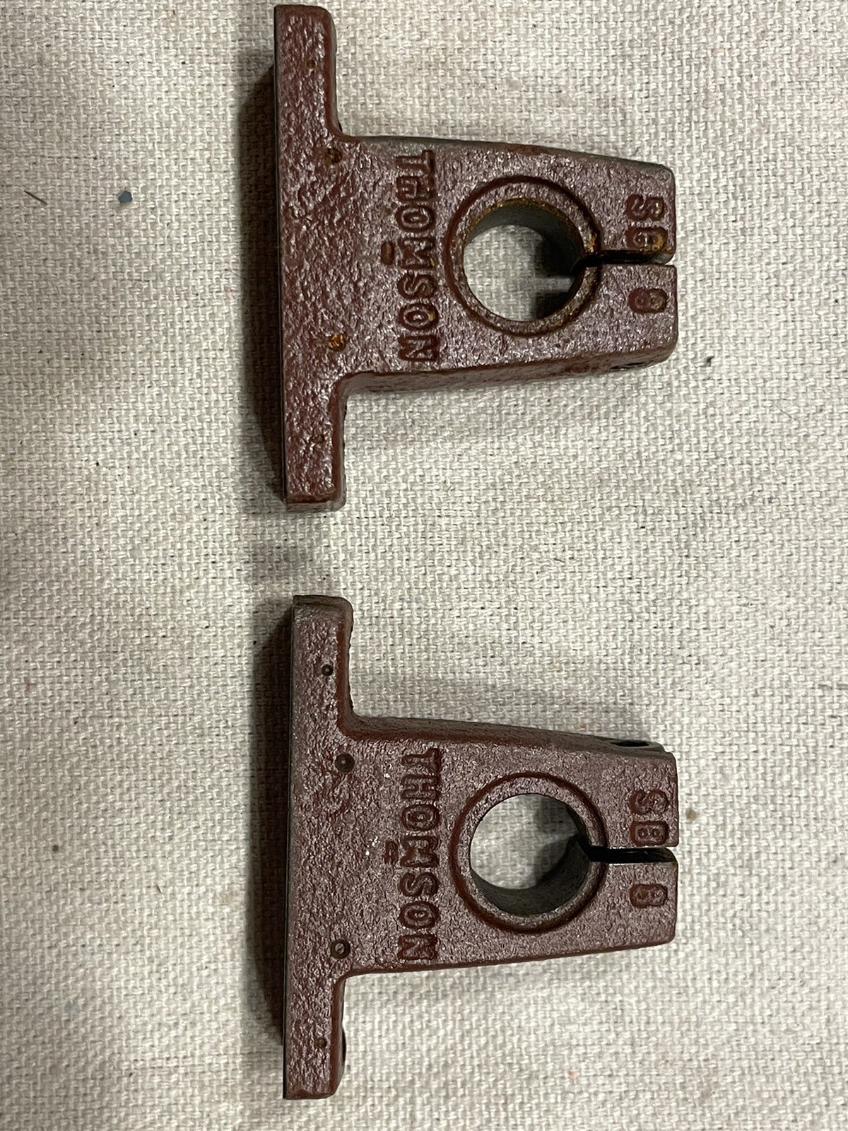 Box of 2 Thomson SB8 Steel Shaft Support Blocks 1/2", NOS | eBay