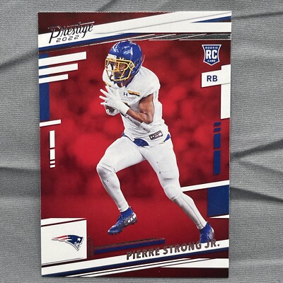 2022 Panini Prestige Pierre Strong Jr. RC New England Patriots #384 | eBay
