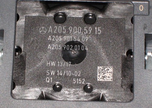 2016 2017 MERCEDES C300 C63 AUDIO NAVIGATION SWITCH KNOB, PART ...