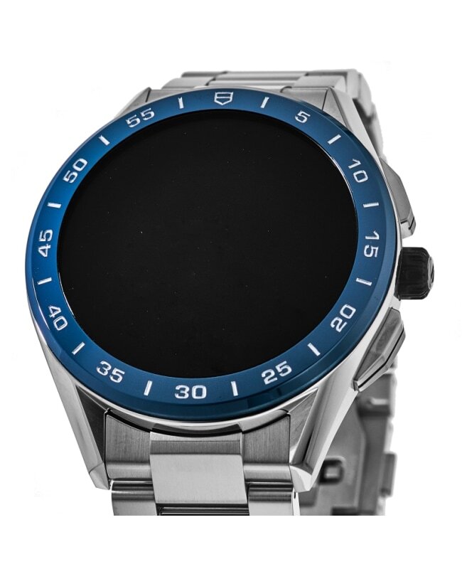 Tag Heuer Connected Modular 45 Blue Digital Men's Watch SBG8A11.BA0646 ...
