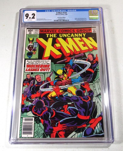 X-MEN #133 ~~ CGC 9.2 ~~ Wolverine vs the Hellfire Club! ~~ from 1980 ...