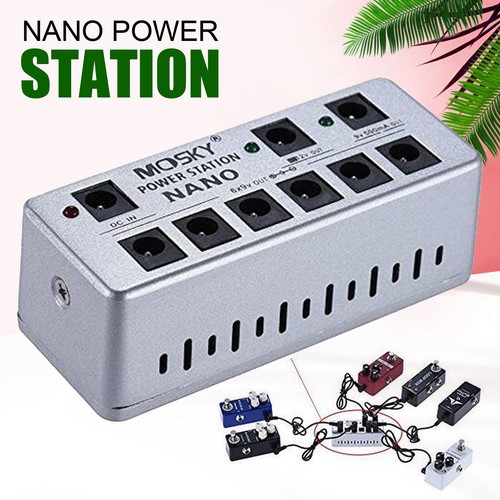 Mini Power Supply NANO Power Station For Guitar Effects Pedal 8 ...