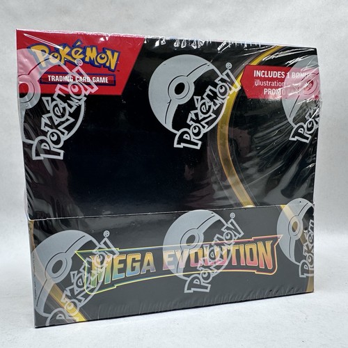 Pokémon TCG Mega Evolution Booster Box 2025 with Promo Card 36 Packs ...
