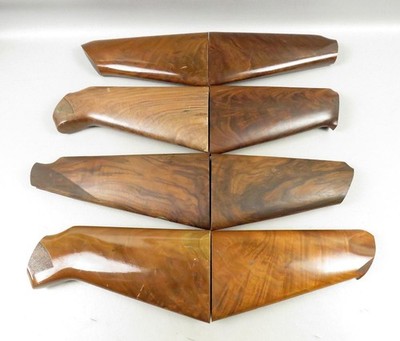 8 PIECES of FANCY WALNUT WOOD for Custom PISTOL GRIPS from Shotgun ...