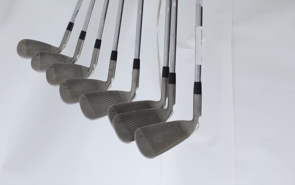 Ping G Green Dot Iron Set 4-Pw, Uw Regular Flex Ping Awt 2.0 Steel ...