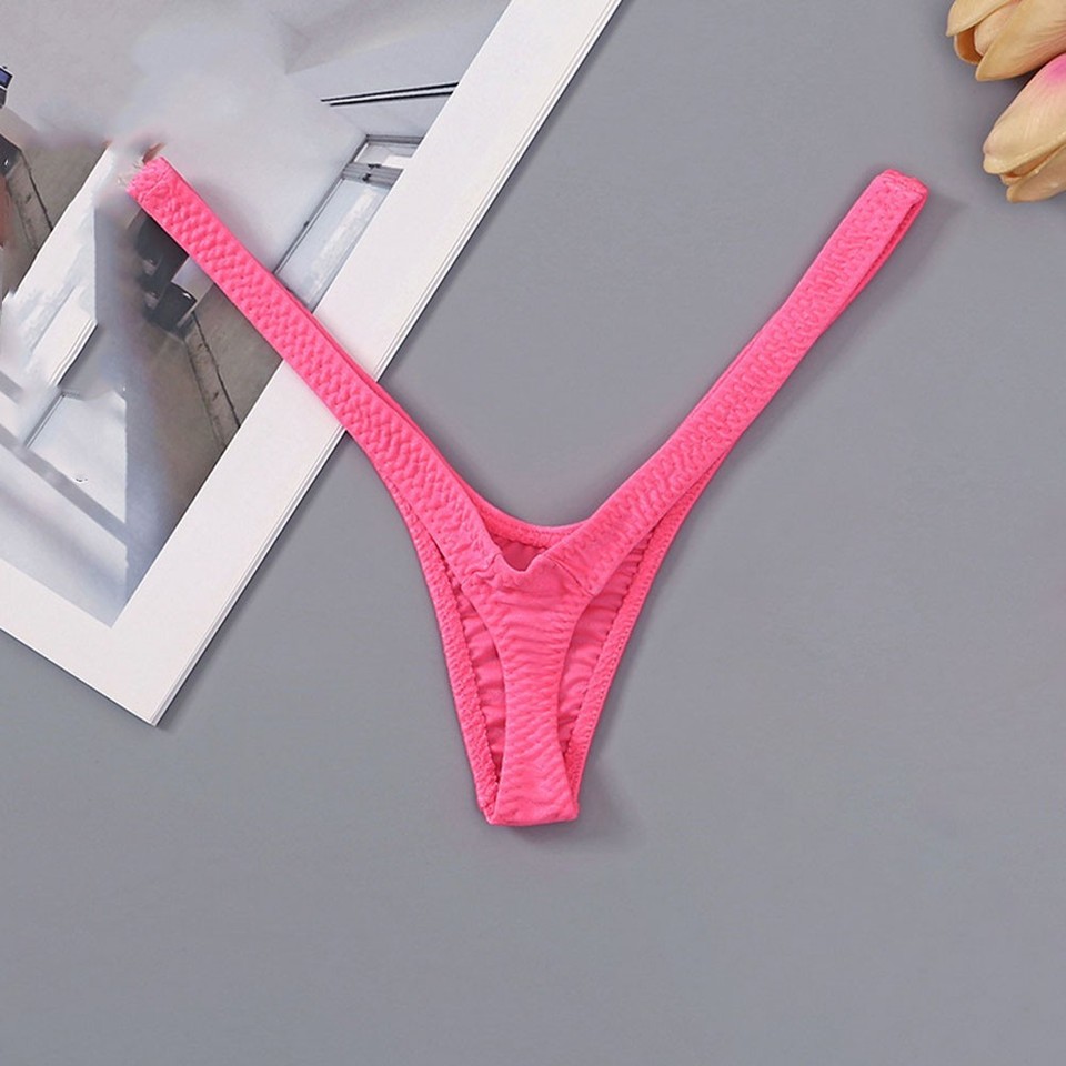 Essential Solid Color G String Thongs for Women's Underwear Collection ...