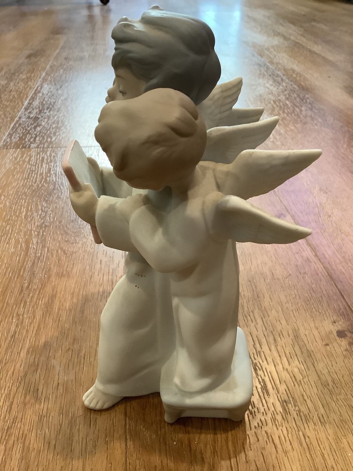 LLADRO Figurine, # 4542, Three Angel Choir Boys Singing, Matte Finish ...