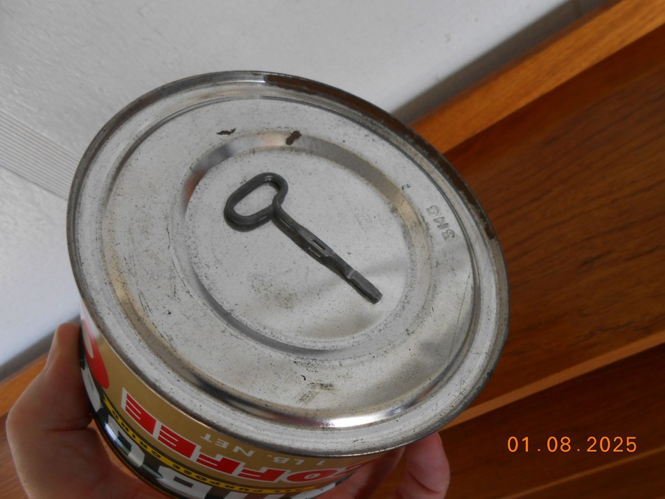 Vintage 1940s-50's Nabob Coffee 1 Lb Coffee Can Tin Vancouver BC New ...