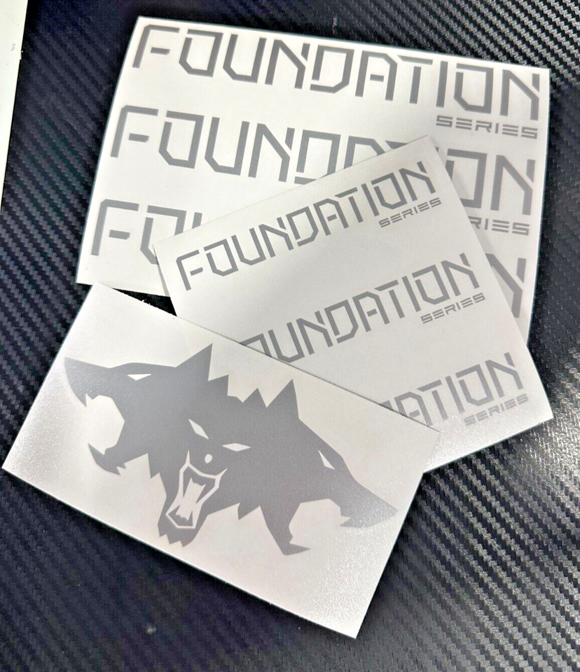 Foundation Series Tesla Cybertruck Fender Tailgate vinyl decal sticker ...