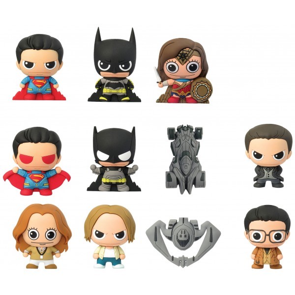 Figural DC Comics BATMAN vs SUPERMAN - 3D Keyring w/ Package - You Pick ...