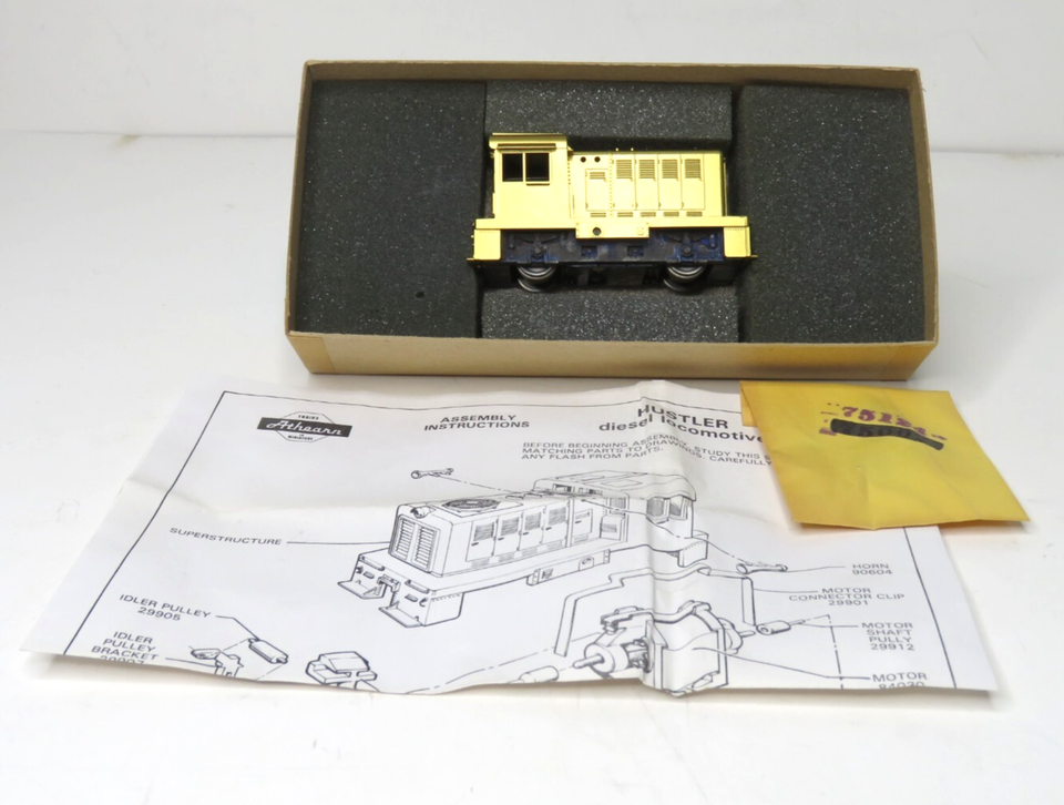 ATHEARN HO 2995-4:95 HUSTLER SWITCHER BRONZE ORIGINAL BOX L-1366 | eBay