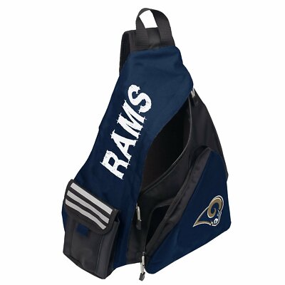 NWT NFL Los Angeles Rams Leadoff Slingbag Sling School Gym Travel ...