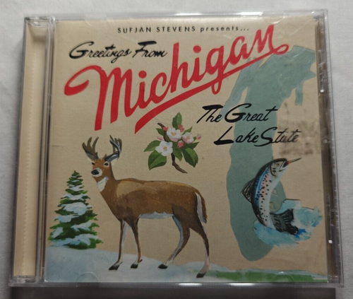 Greetings From Michigan the Great Lake State by Sufjan Stevens (CD ...