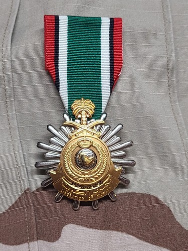 Gulf War Medal Liberation Of Kuwait Kingdom of Saudi Arabia Medal 1991 ...