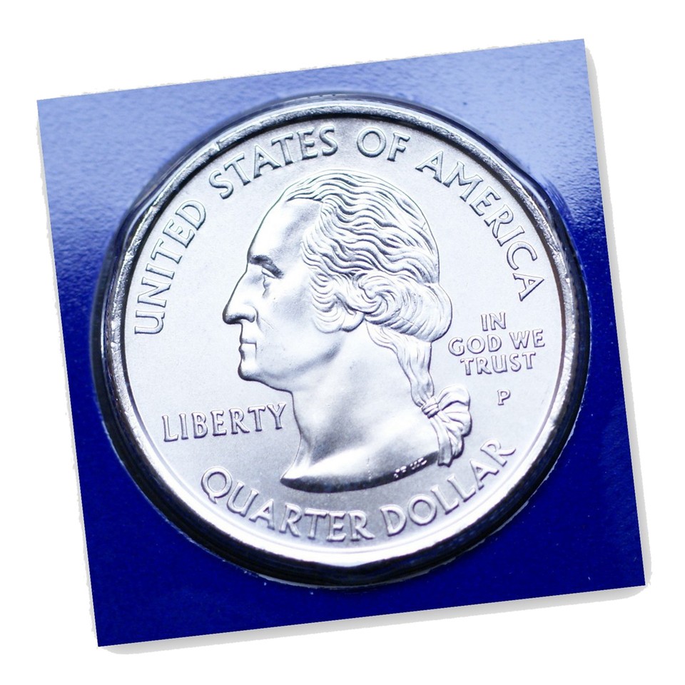 2007 P Utah Quarter ~ Satin Mint Strike from Mint Set ~ One Roll (40 ...