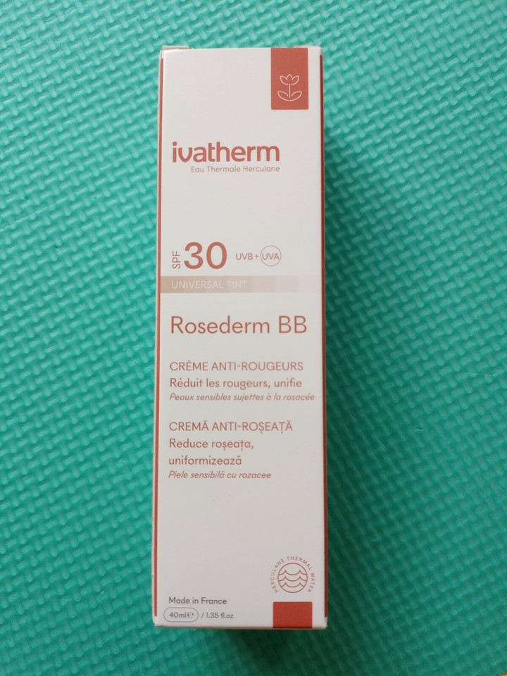 Ivatherm Rosederm BB anti redness cream for skin repair SPF 30 ...