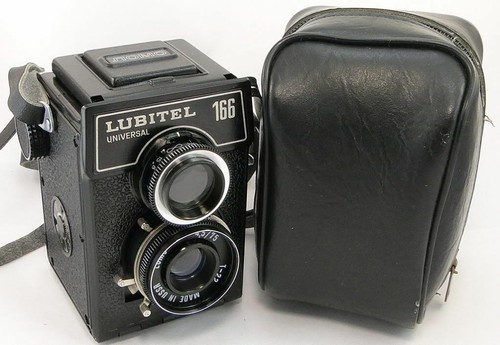 ⭐MINT⭐ 1991! LUBITEL-166 B UNIVERSAL Russian TLR Medium Format 6x6 LOMO ...