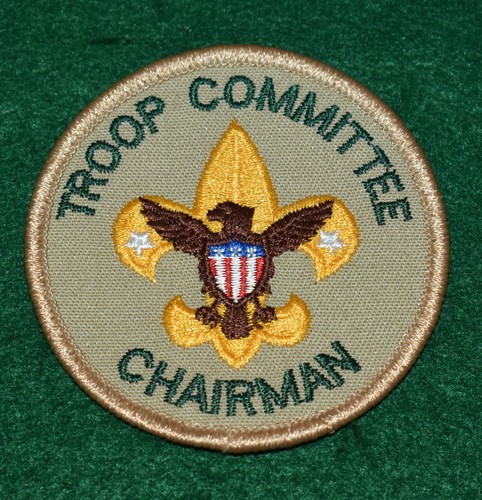 VINTAGE BOY SCOUT - TROOP COMMITTEE CHAIRMAN PATCH | eBay