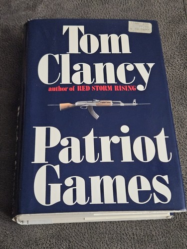 Patriot Games by Tom Clancy (1987) 1st Edition 1st Printing HC w/ DJ ...