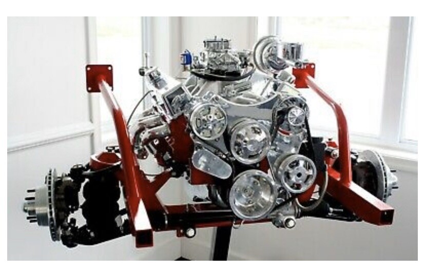 55-57 Chevy Bel Air LS Engine Conversion Motor Mounts Swap Kit LS1 LS2 ...