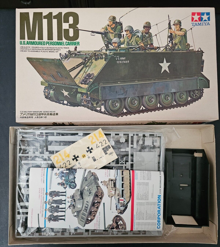 1/35 M113 APC model kit by Tamiya MM-140 | eBay
