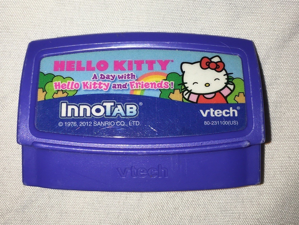 Vtech InnoTab System Game Variety of 5 Games- Hello Kitty, TMNT, Team ...
