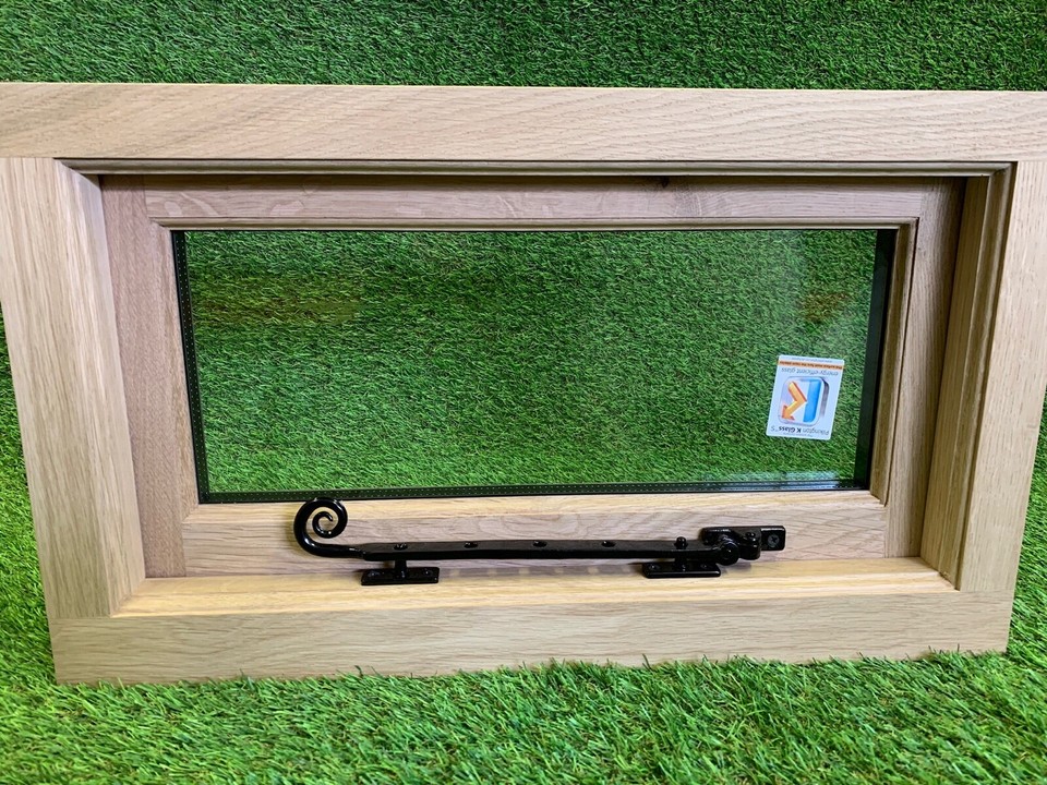 Window Double Glazed Windows Solid Rustic Oak 600mm x 350mm Shepherds ...