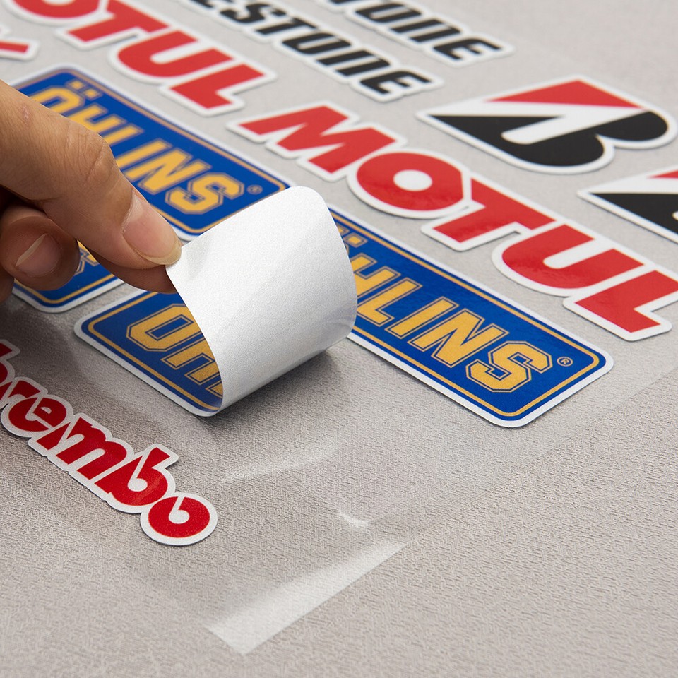 Bridgestone Sponsor Decals Set Motul Ohlins NGK Laminated Stickers ...