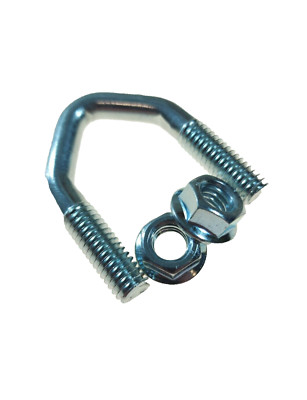 V-Bolt for Harrow Tooth John Deere,CIH,Do-all 3/8" Dia 2-1/2" OALx1-3/4 ...