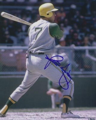 Signed 8x10 RICK MONDAY Oakland A's Autographed photo - w/COA | eBay