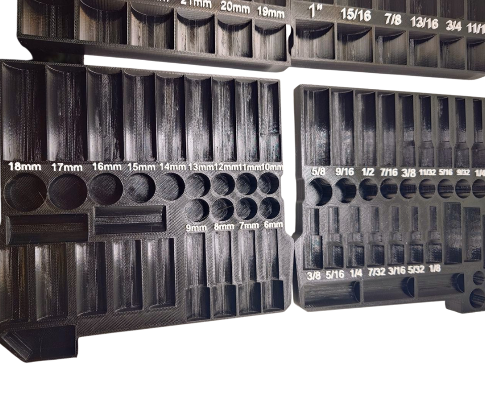 Milwaukee Socket Trays for Low-Profile Packout – Secure and Organized ...
