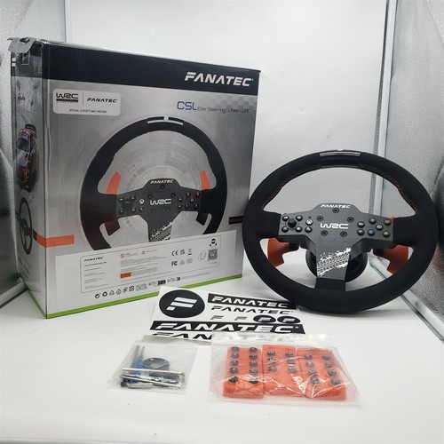 FANATEC CSL Elite Officially Licensed WRC Rally Sim Racing Steering ...