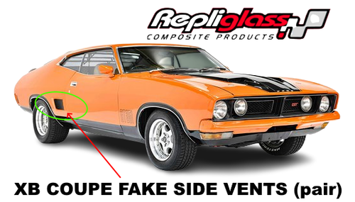 SIDE VENTS compatible for FORD FALCON GT XA XB FAKE SIDE VENTS ONE ...