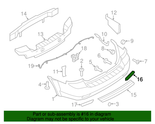 OEM for 07-09 Kia Sorento Rear Bumper Reflector RIGHT PASSENGER 92480 ...